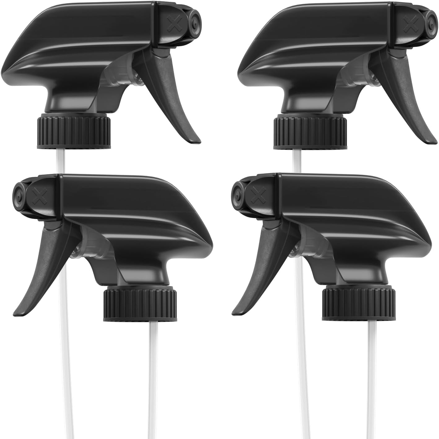 4-Pack Replacement Trigger Sprayer for Glass Bottles - Heavy Duty ...