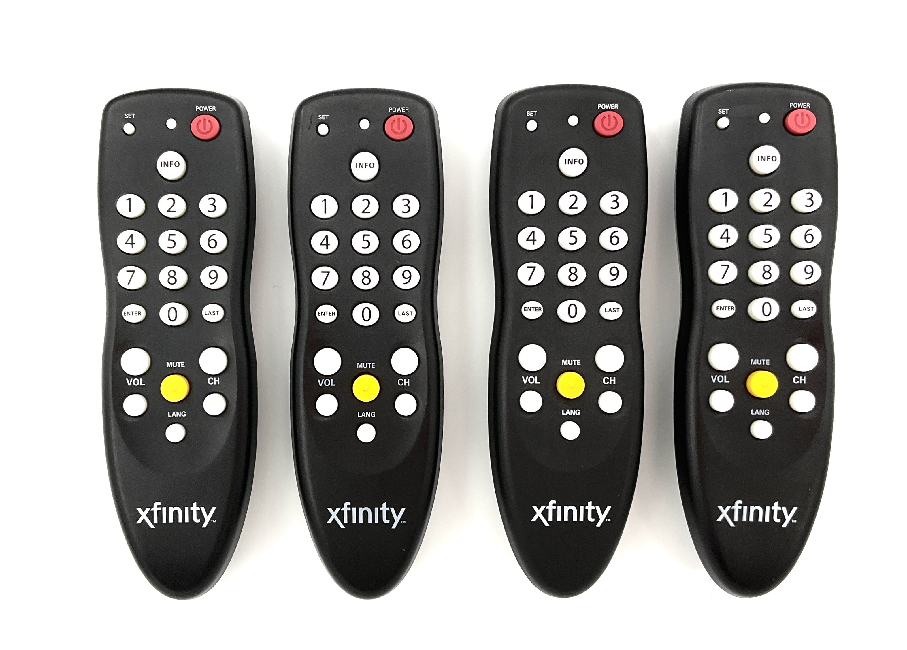 (4 Pack) Replacement Xfinity Comcast Remote Control for DTA Mini ...