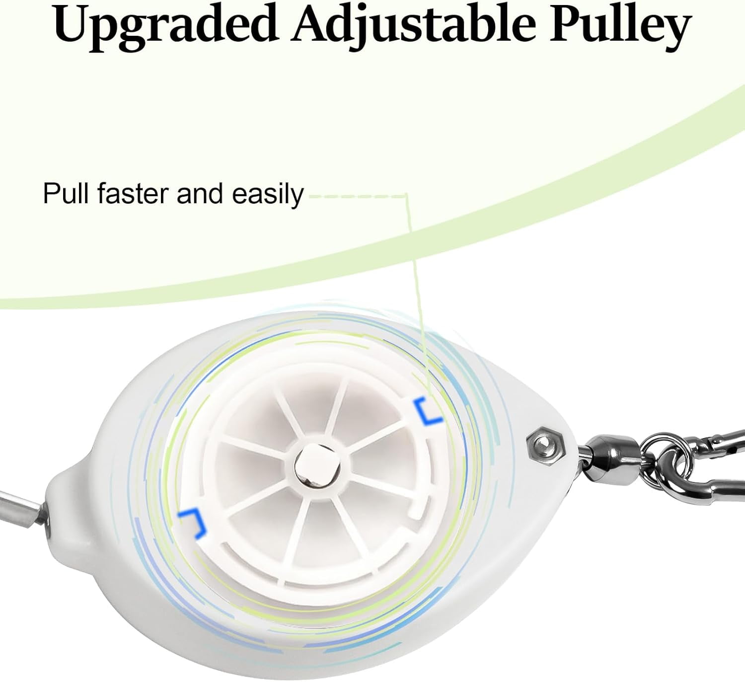 4 Pack Retractable Plant Pulley Adjustable Hanging Flower Basket Hooks ...