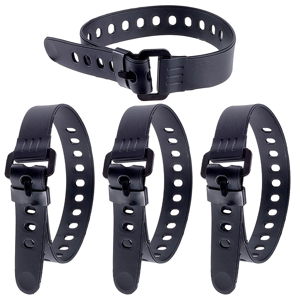 4 Pack Reusable Industrial Straps 19.3inch Long Rubber Tension Strap ...