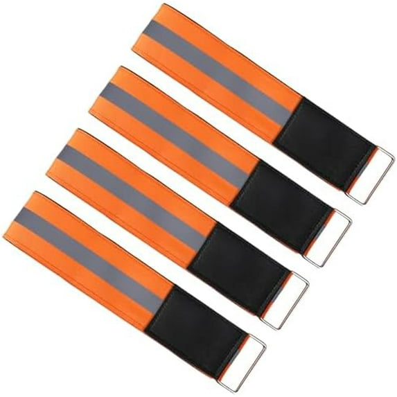 4 Pack Reusable Ladder Straps, Ladder Rack Tie Down Straps, Reflective ...