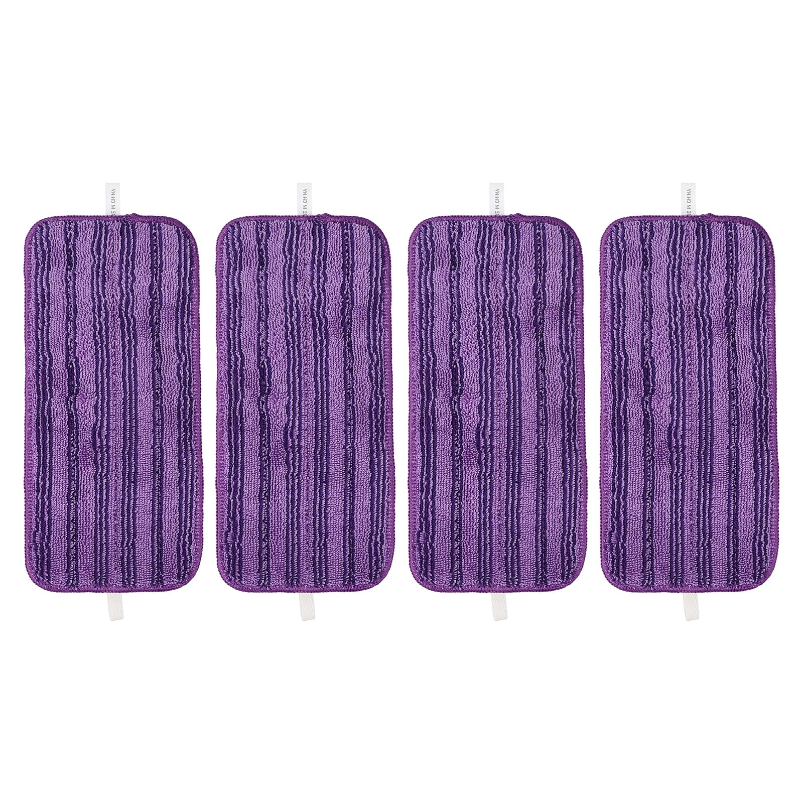 4 Pack Reusable Mop Pads for Swiffer Wet Jet Mop Wet Pads Refills ...