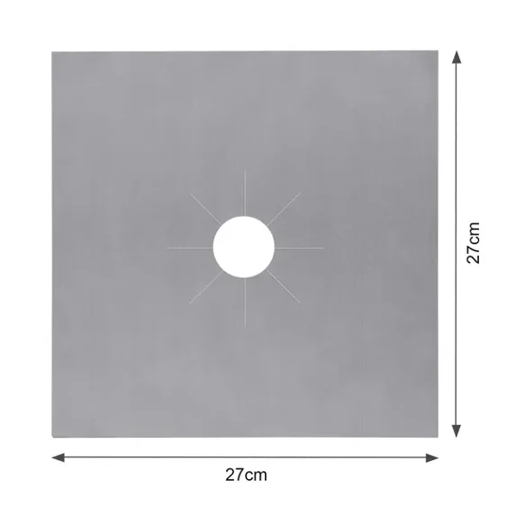 4-Pack Reusable Nonstick Stove Top Burner Protector Liners – Heat ...