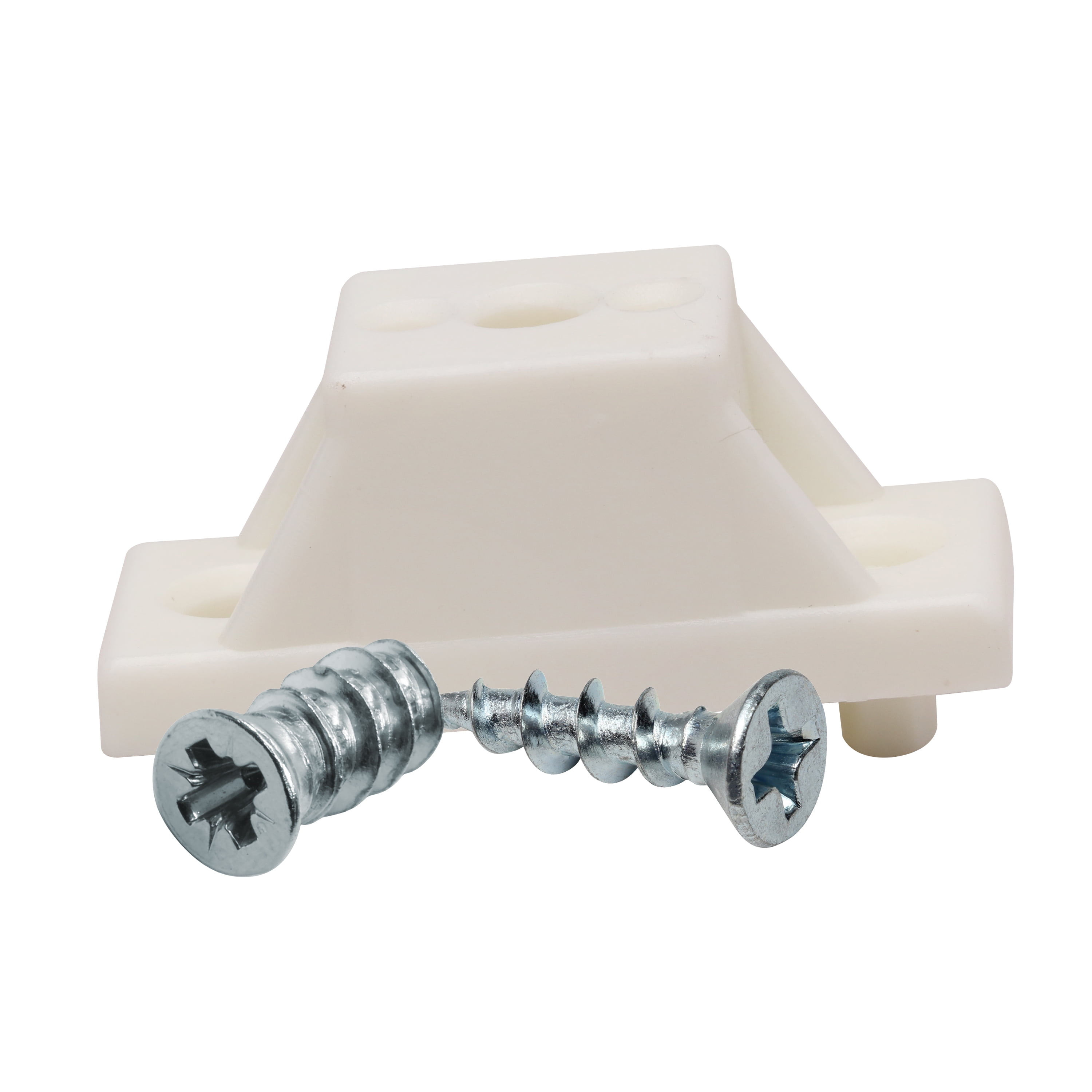 4 Pack Rok Hardware 3/4" (19mm) Drawer Slide Cabinet Side Spacer with 1 ...
