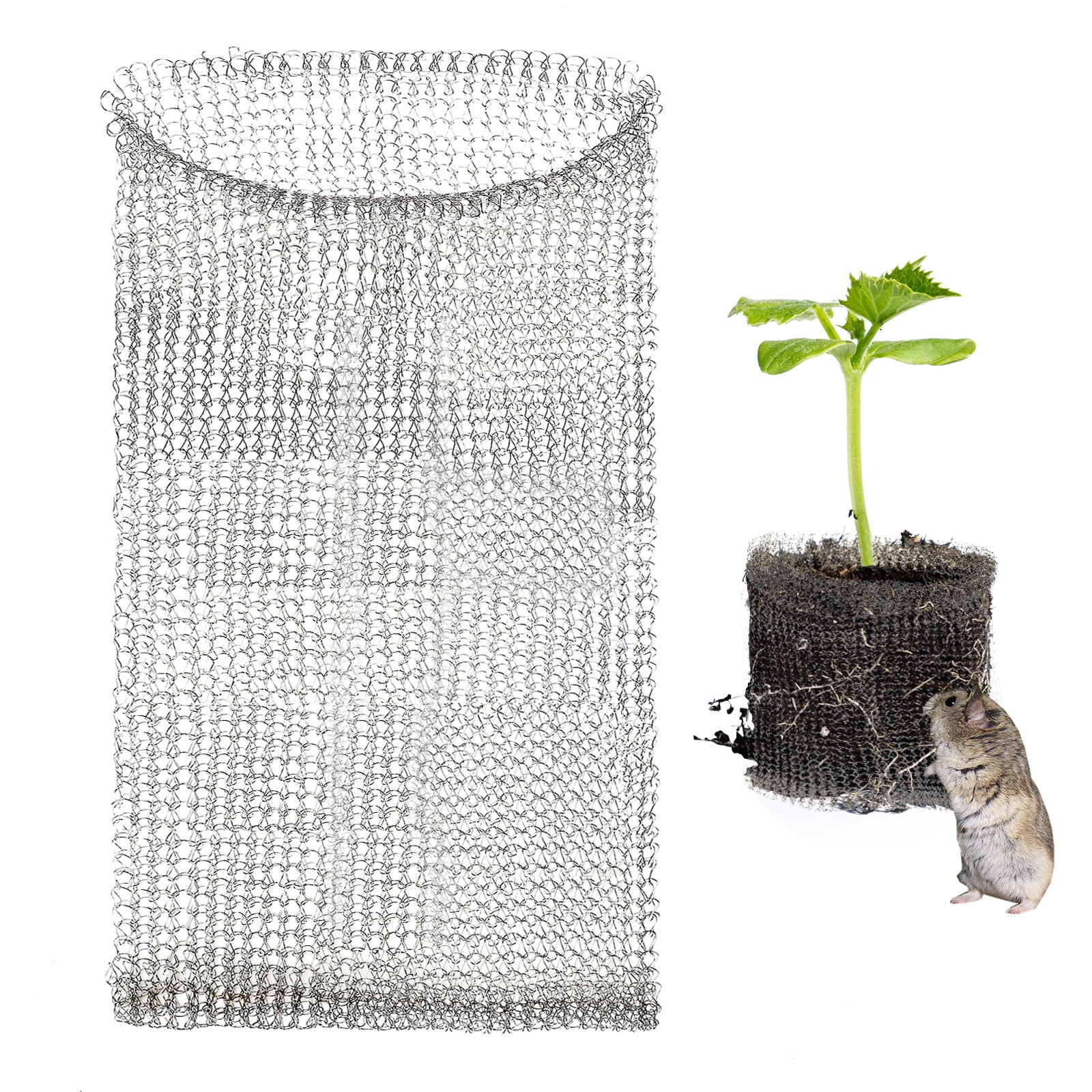 4 Pack Root Stainless Steel Guard Baskets for Plants Heavy Duty Gopher ...