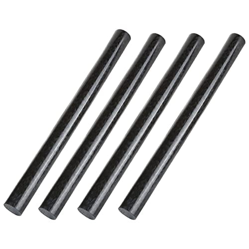 4 Pack Round Acetal Copolymer Rods, 1 Inch Diameter and 12 Inch Length ...