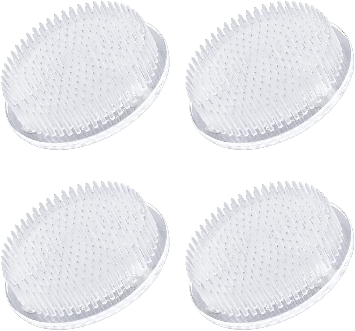 4 Pack Round Clear Plastic Ikebana Frogs, Floral Supplies Flower Frogs ...