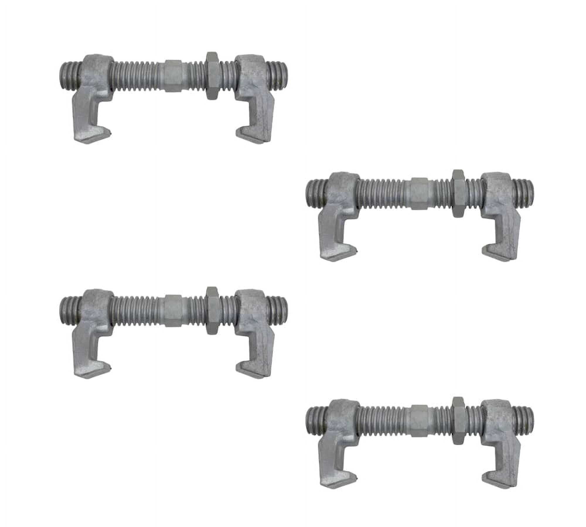 Mytee Products 4 Pack SEA Rail Shipping Container Bridge Fittings Clamp ...