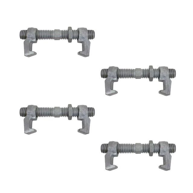 Mytee Products 4 Pack SEA Rail Shipping Container Bridge Fittings Clamp ...