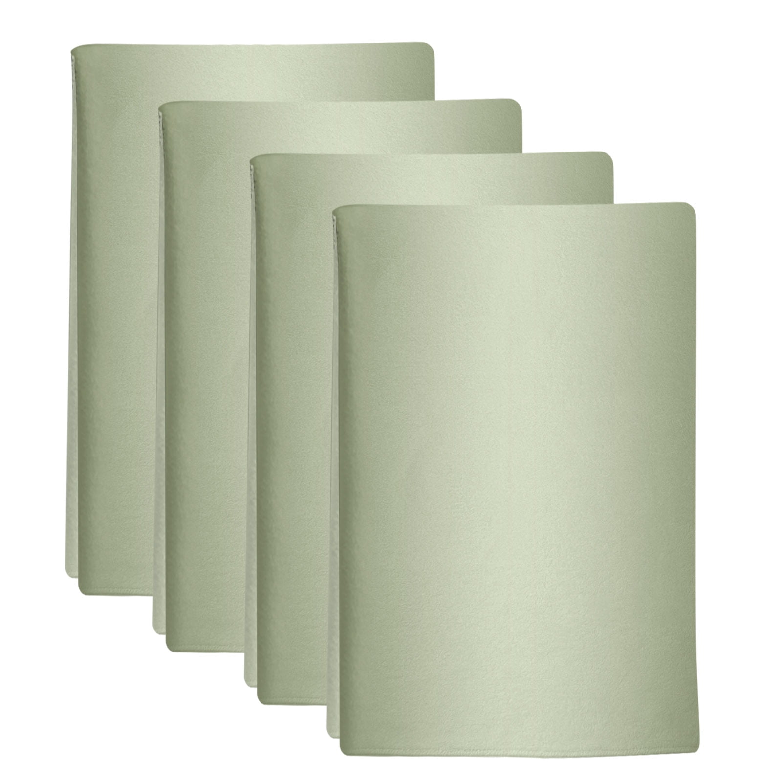 4 Pack Sage Green Kitchen Towels Ombre Solid Color Gradient Modern Art ...