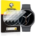 4 Pack for Samsung Galaxy Watch 8 Screen Protector 40mm Tempered Glass ...