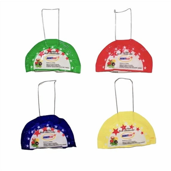 4-Pack Sanitaxe Scented Bowl Freshener Deodorizer Hanging Toilet Odor ...