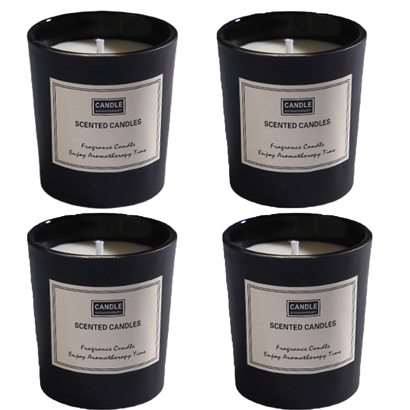 4 Pack Scented Candles Set | Men Candle Set,Scented Candles for Home,Gifts for Men,Scented ...