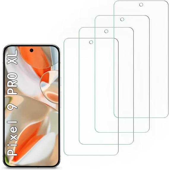 [4 Pack] Screen Protector Compatible with Google Pixel 9 Pro XL,Scratch ...