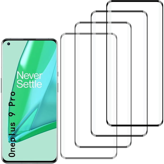 [4 Pack] Screen Protector Compatible with OnePlus 9 pro,Scratch ...