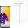 [4 Pack] Screen Protector Compatible with Samsung Galaxy A72,Scratch ...