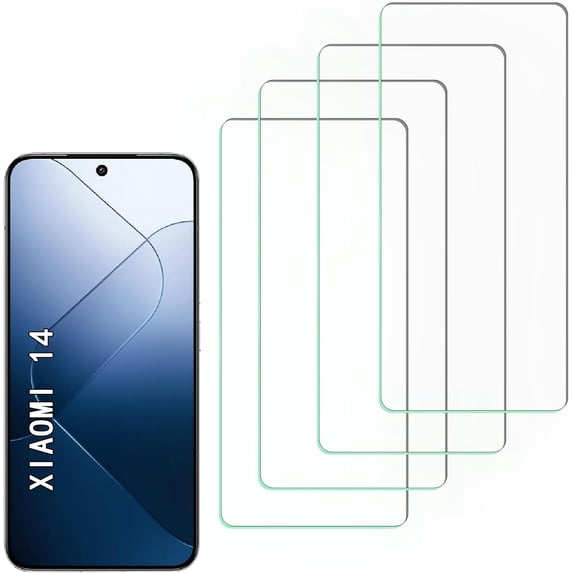 [4 Pack] Screen Protector Compatible with Xiaomi 14,Scratch Resistant ...