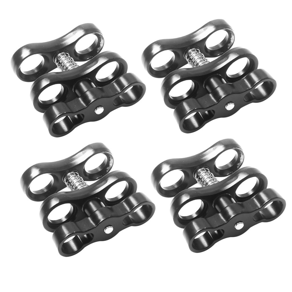 4 Pack Scuba Diving Butterfly Clips Set Dive Camera Flashlight Lights ...