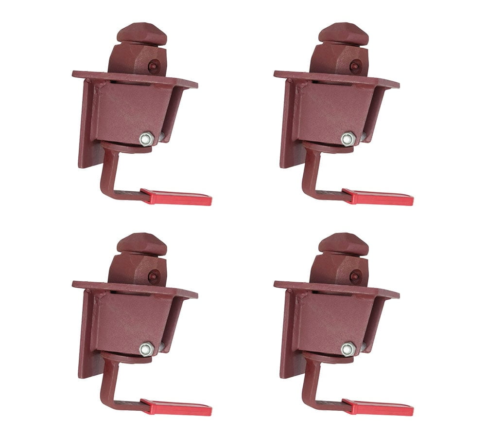 (4 Pack Sea and Rail Shipping Container Manual Twist Lock for Chassis ...