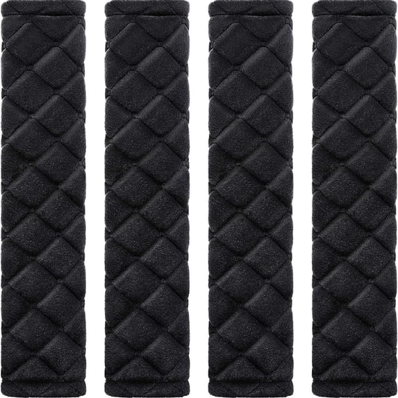 4 Pack Seat Belt Cover Extra Long Seat Belt Pads for Car Soft Comfort ...