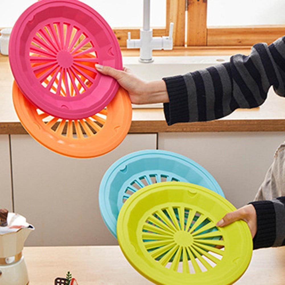 4 Pack Sedmoon Paper Plate Holders Heavy Duty Plastic Paper Plate ...