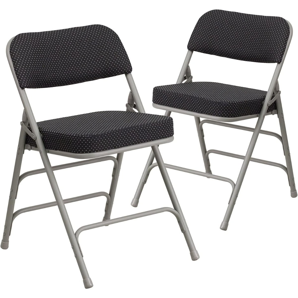 4 Pack Series Premium Curved Triple Braced & Double Hinged Burgundy ...