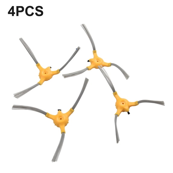 4 Pack Side Brush Replacement for MEDION S12SW MD20041 MD19601 Robot ...