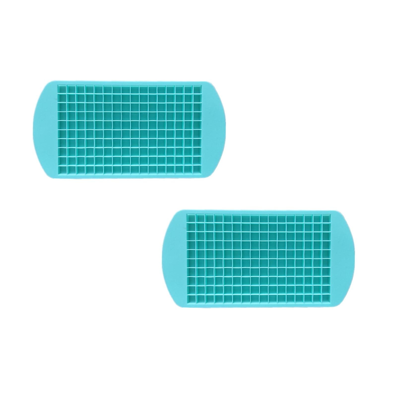 4 Pack Silicone Mini Ice Cube Trays - 160 Crushed Ice Cube Molds for ...