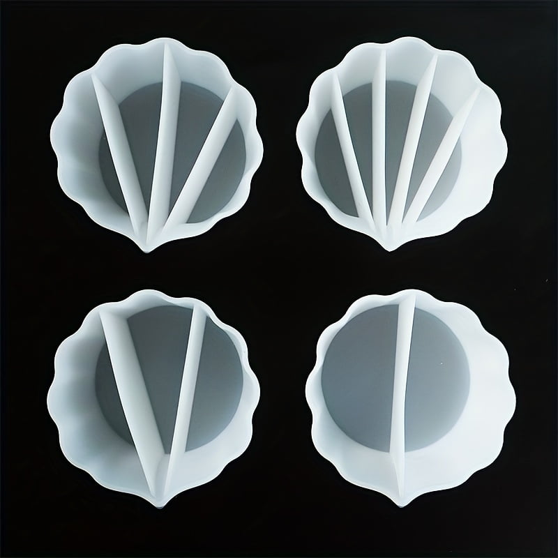 4-Pack Silicone Pouring Cups, Reusable Resin Mixing Molds with 2-5 ...