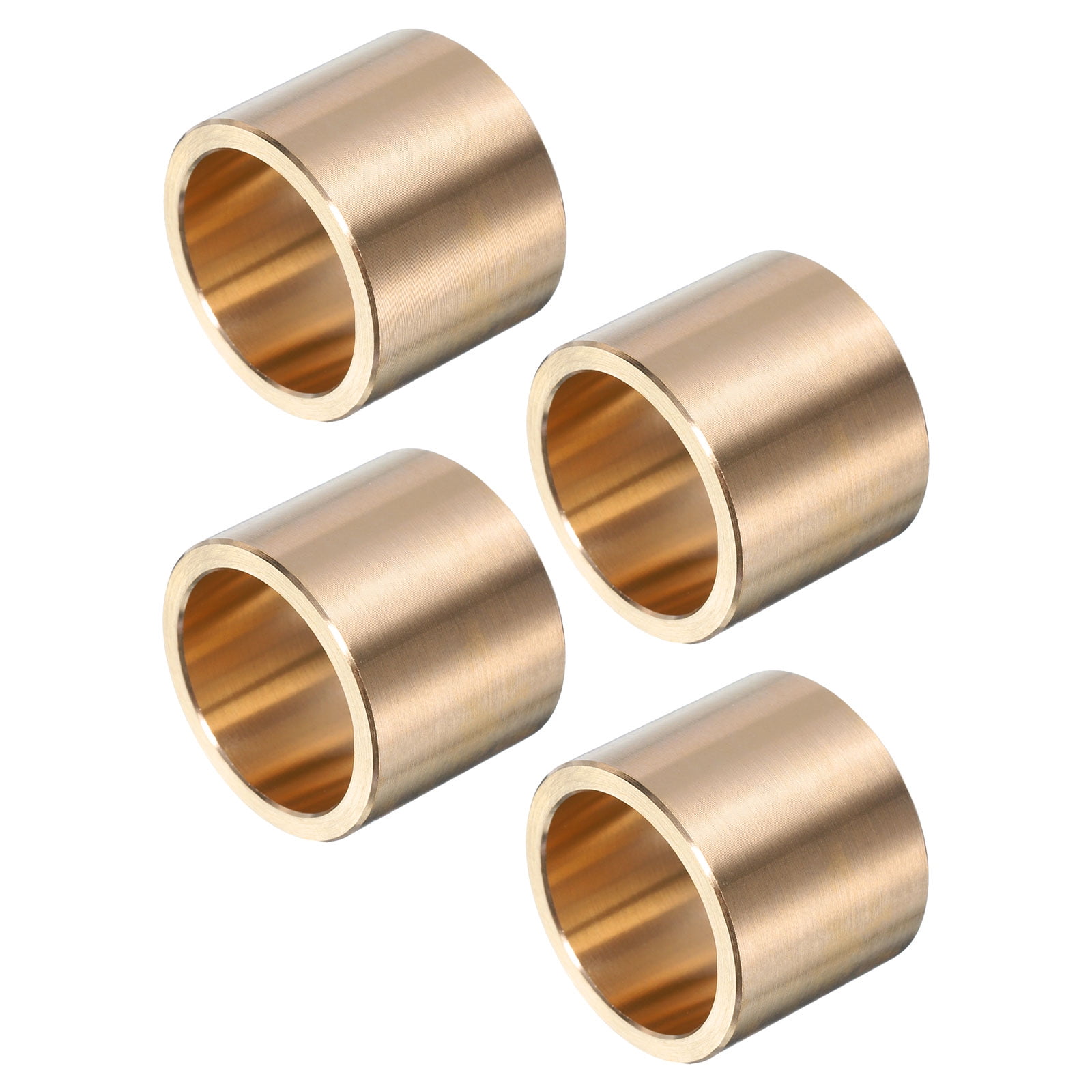 4 Pack Sleeve Bearings 1" Bore x 1-1/4" OD x 1" Length Self-Lubricating ...