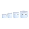 4 Pack Small Cosmetic Containers with Lids Travel Jars for Cream/Lotion ...