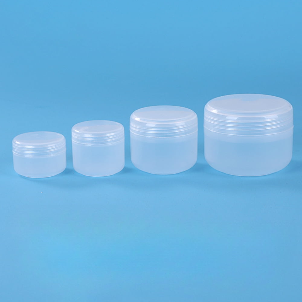 4 Pack Small Cosmetic Containers with Lids Travel Jars for Cream/Lotion ...