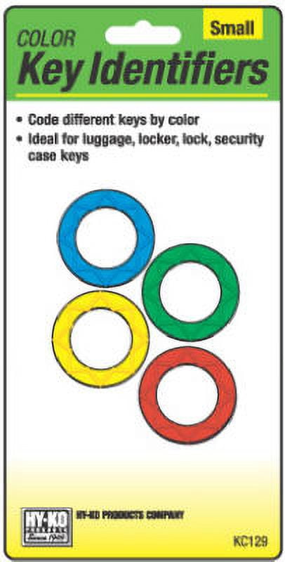 4 Pack Small Key Identifiers, Each - Walmart.com