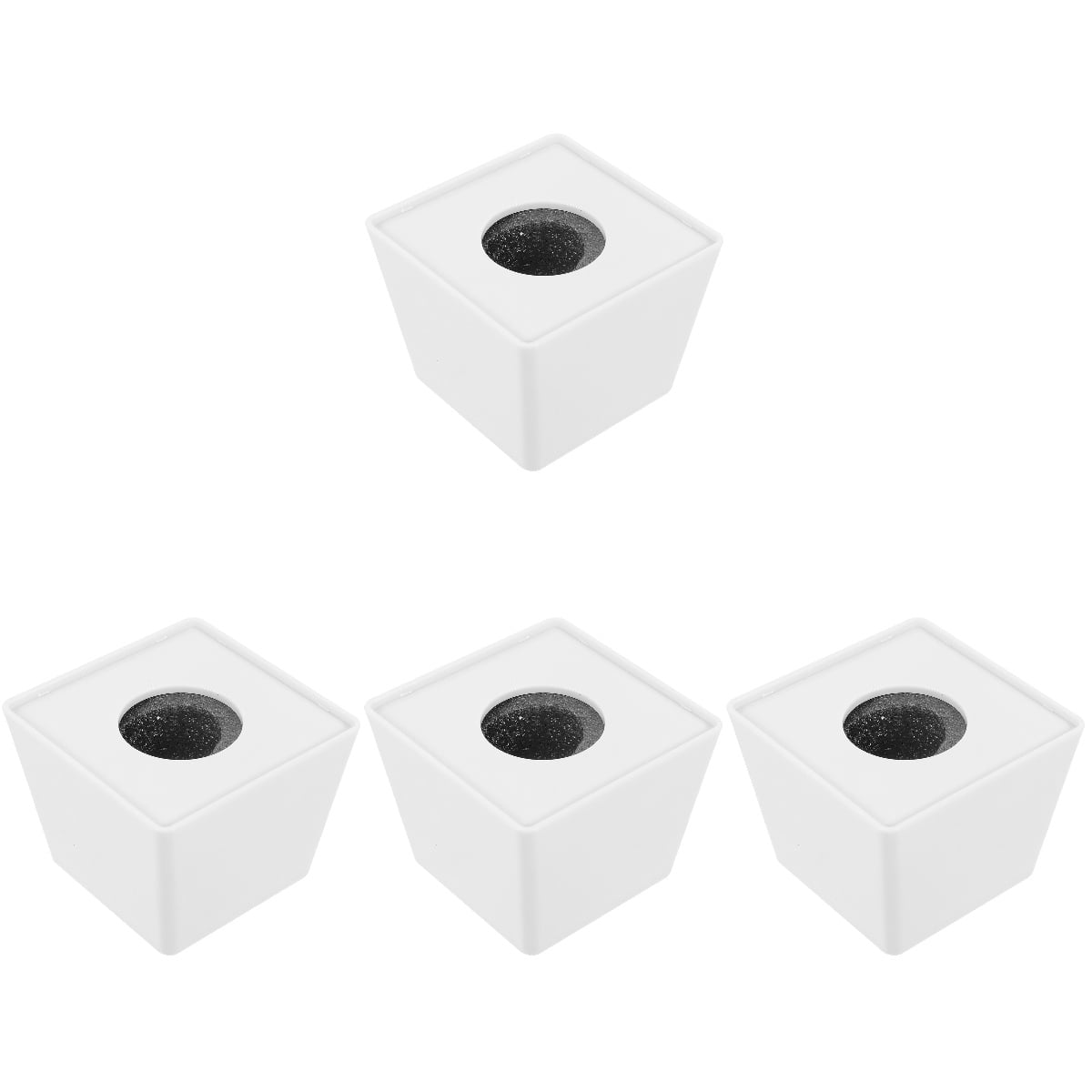 4 Pack Small Mic Stand Microphone Logo Interview Microphone Flag 8 ...