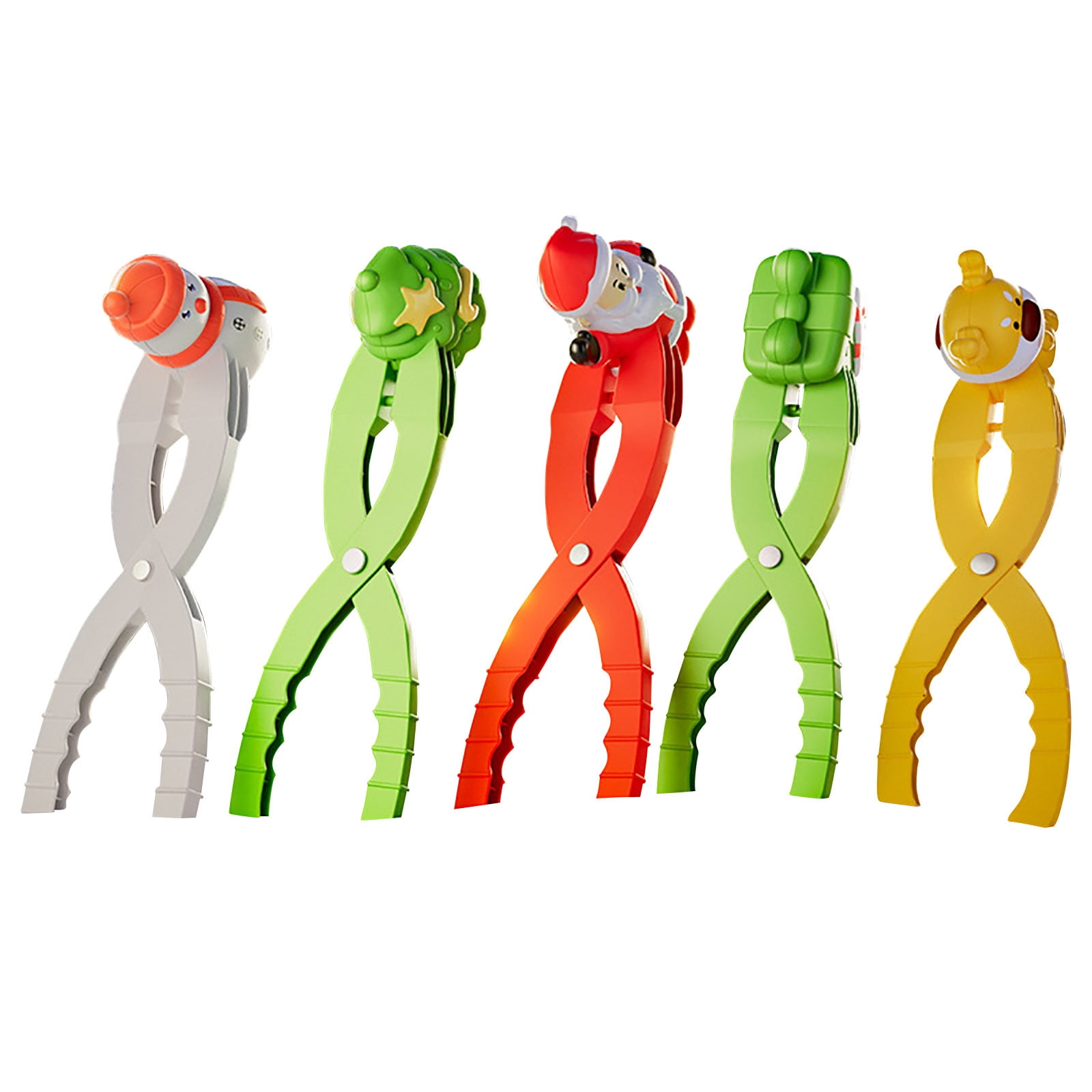 4 Pack Snowball Maker Snow Ball Toys Games with Handle for Kids Outdoor ...