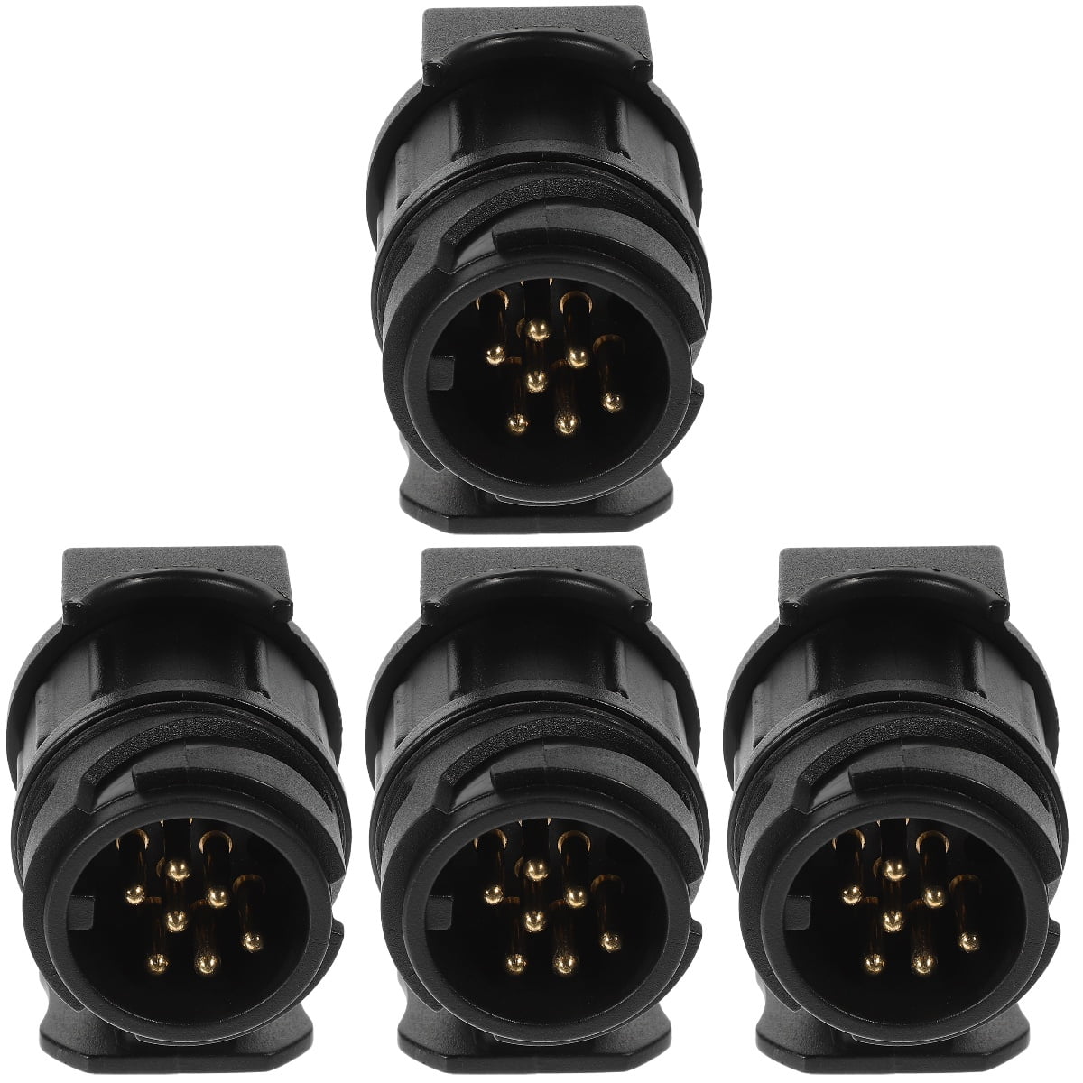 4 Pack Socket Socket Combination Plug Lay 7 Pin Trailer Connector ...