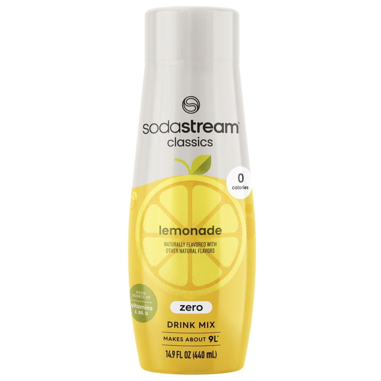 4-Pack SodaStream Zero Lemonade Flavor Mix, 14.8 Fl. Oz Each - Walmart.com