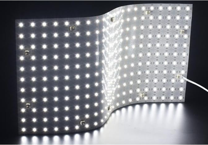 4 Pack Soft LED Backlight Sheet 28W 6000K White Color Backlit Flexible ...