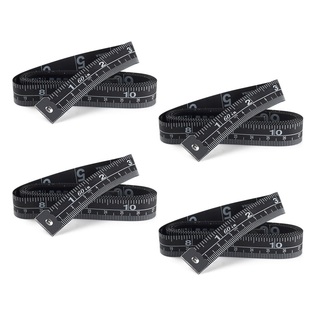 4 Pack Soft Tape Measure Double Scale body sewing Flexible Ruler for ...