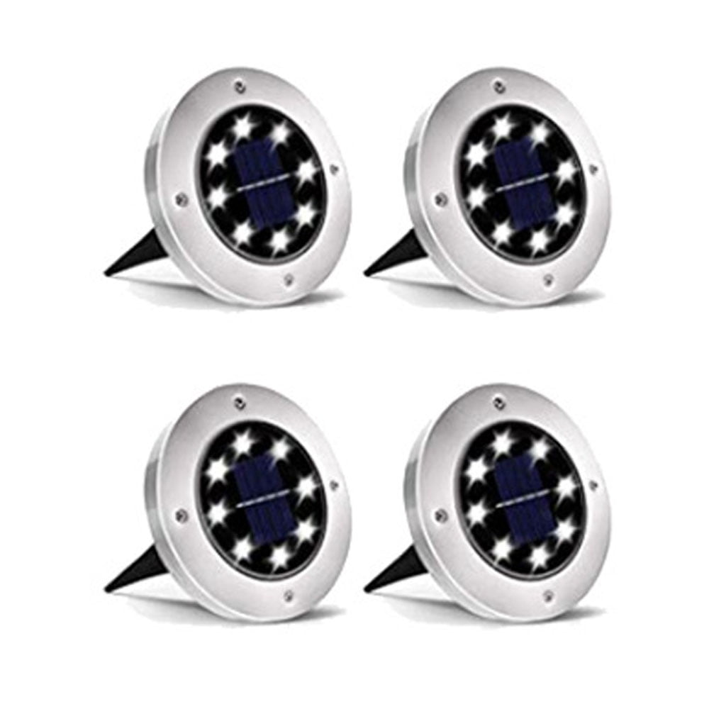 4 Pack Solar Garden Lights, Inground Lights for Lawns, Paths, Yards ...