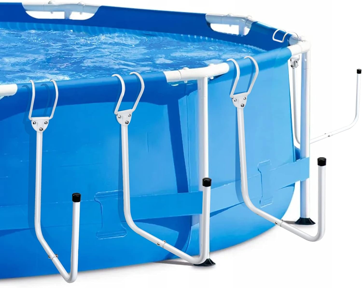 4 Pack Solar Pool Cover Holder, Solar Cover Hooks for Above Ground Pool ...