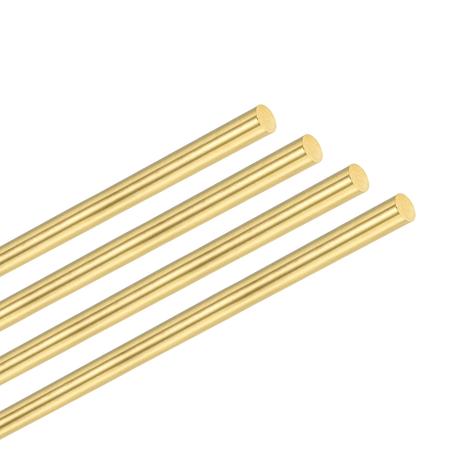 4-Pack Solid Brass Rod, 3x100mm Knife Handle Material H59 Brass Round Stock - Walmart.com