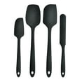 4 Pack Spatula Set Kitchen Utensils for Baking Cooking and Mixing High ...