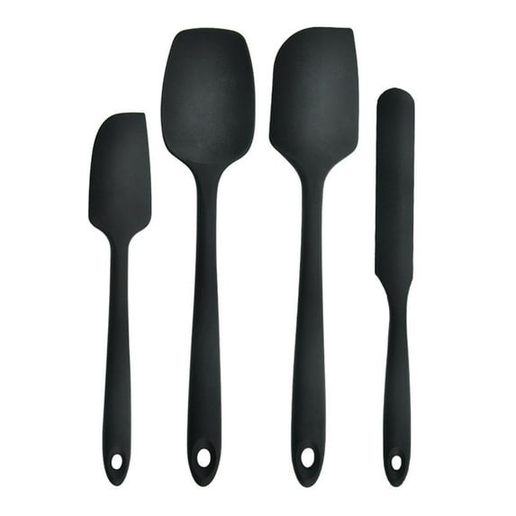 4 Pack Spatula Set Kitchen Utensils for Baking Cooking and Mixing High ...