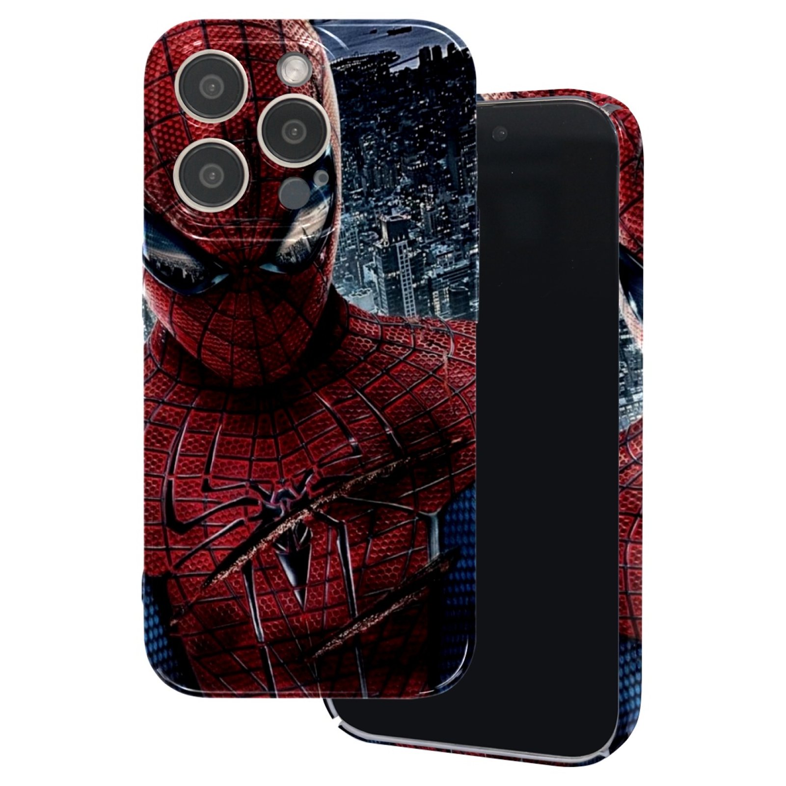 4 Pack Spider Man Full Enclosure Phone Case PBT Hard Shell Camera ...
