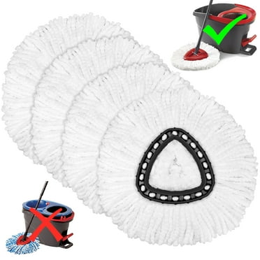 Mop Head Replacement,360 Spin Magic Mop Head,Mop Head Refill for ...