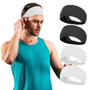 ZHUYING 6pack Sweatbands Sports Headband for Men & Women - Moisture ...