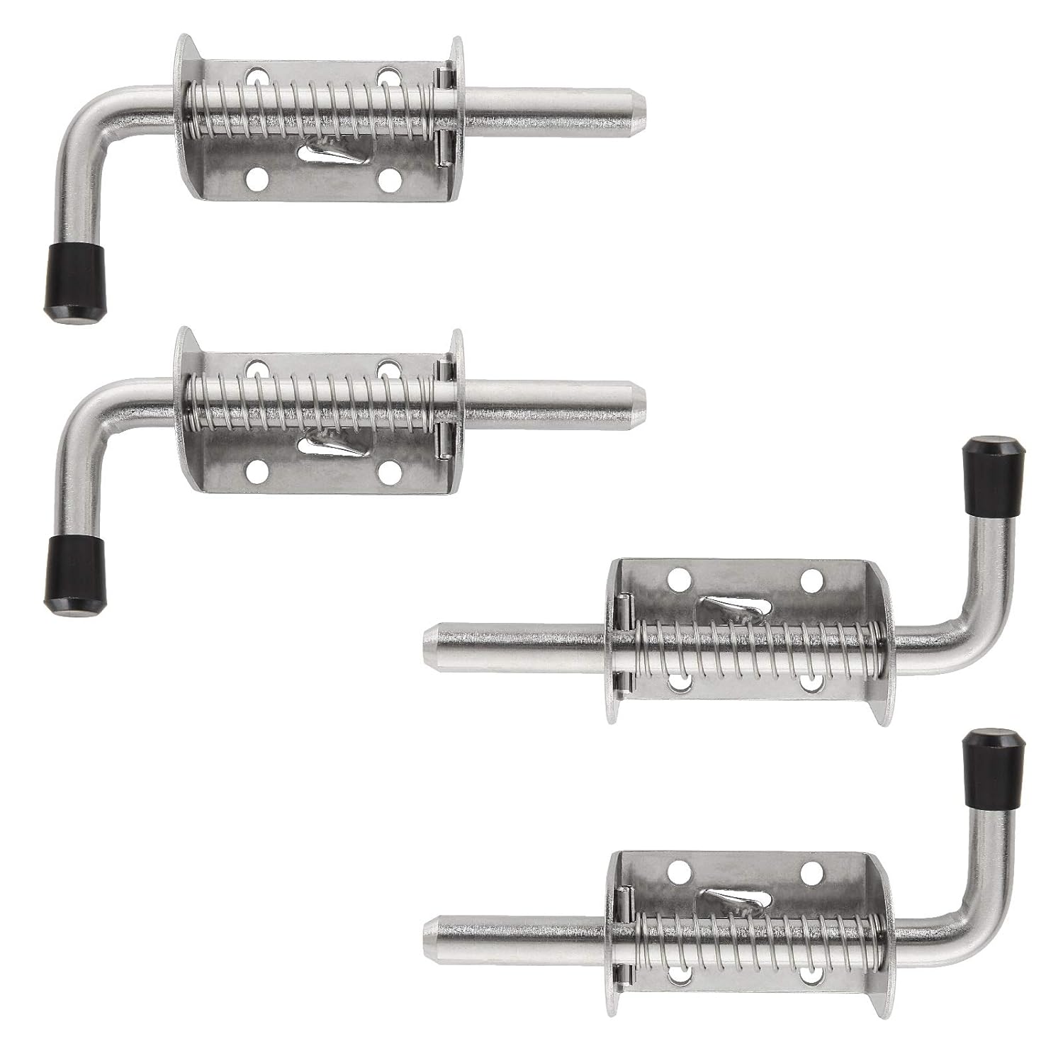 4 Pack Spring Loaded Latch Pin Metal Spring Pin Latch Lock Barrel Bolt ...