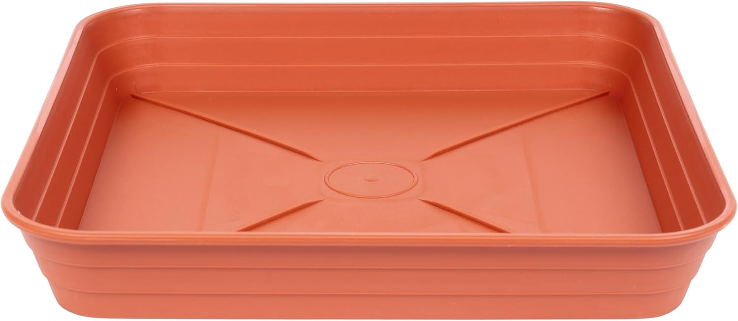 4 Pack Square Plant Saucer Tray 10 inch, 6 8 10 12 14 16 18 20 inch ...