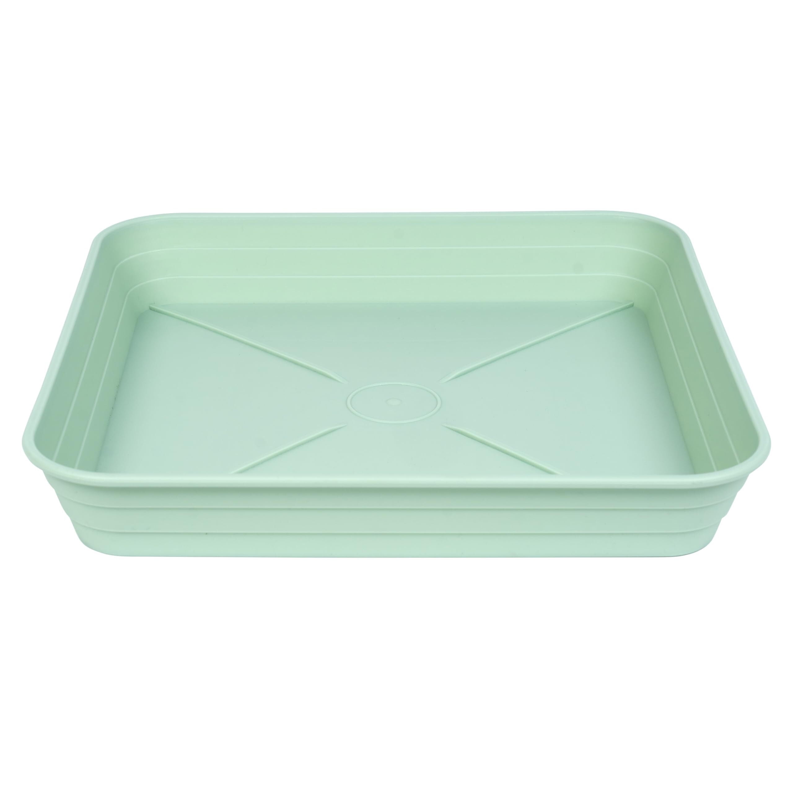 4 Pack Square Plant Saucer Tray 6 inch, 6 8 10 12 14 16 18 20 inch ...